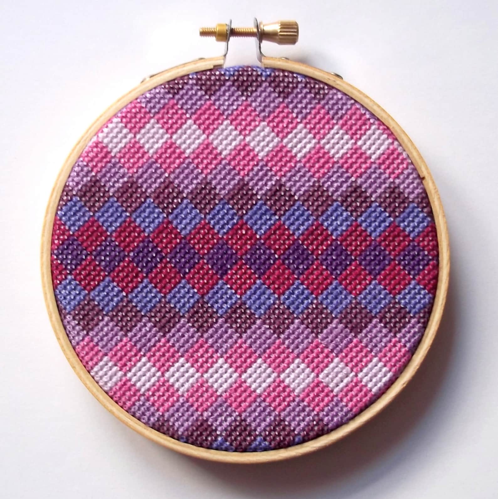 Purple Diamonds Cross Stitch Pattern, Digital Download PDF - Etsy