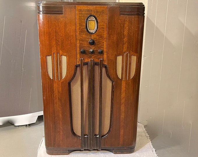 Stunning 1936 Philco 116X 5-band AM Shortwave Console Radio, Elec ...