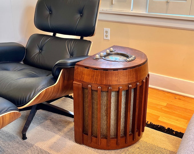 1939 Zenith Chairside Radio, Am/shortwave Model 6S340, Elec Restored - Etsy