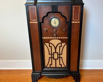 Art Deco Radio | Etsy