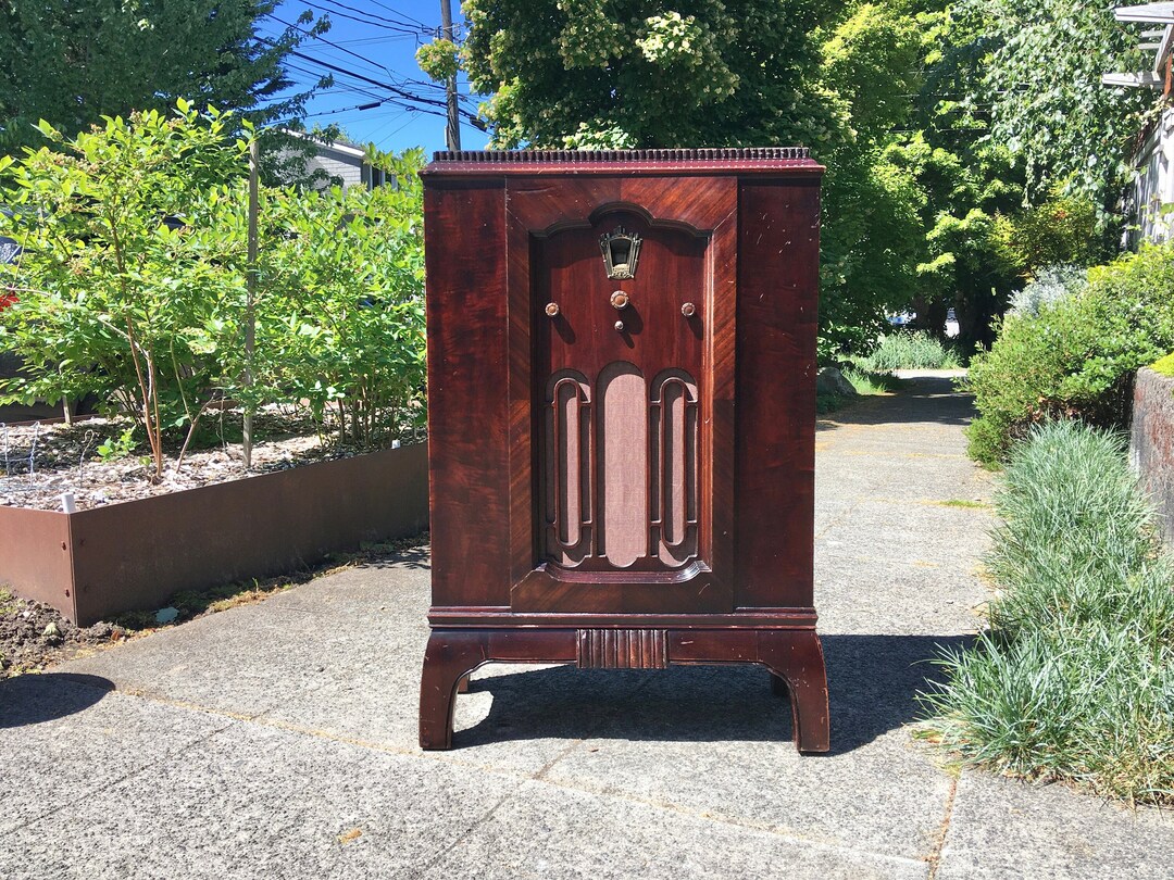 Rare 1931 Philco 112 Lowboy Radio Elec Restored Bel Geddes - Etsy