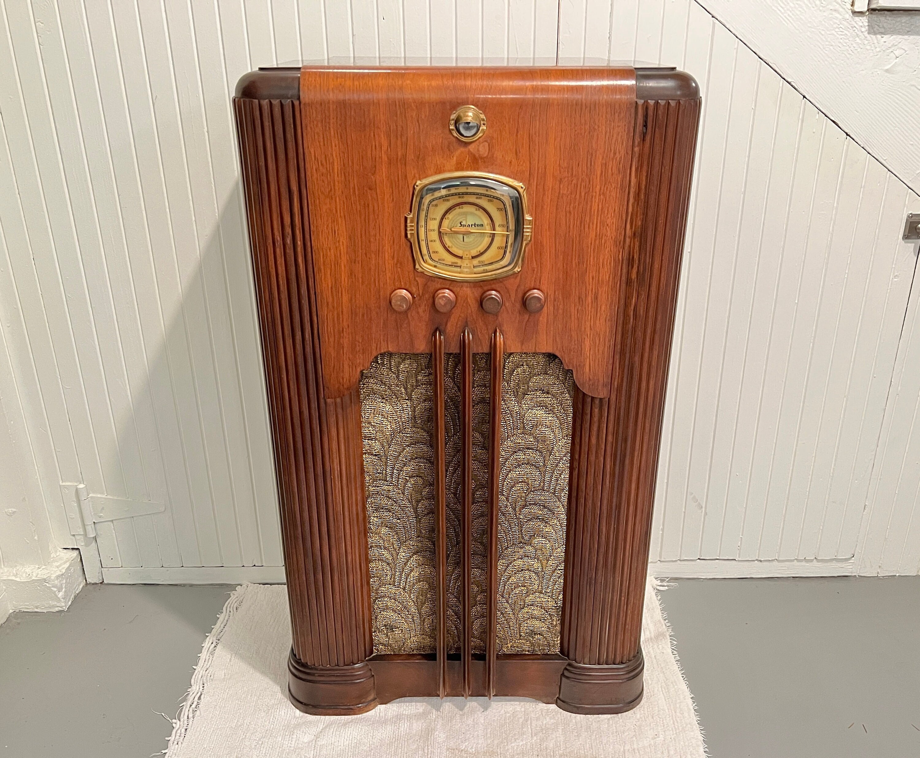 Antique Console Radio