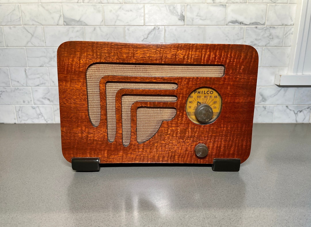 1936 Philco Table Radio Model 600C, Fully Restored - Etsy