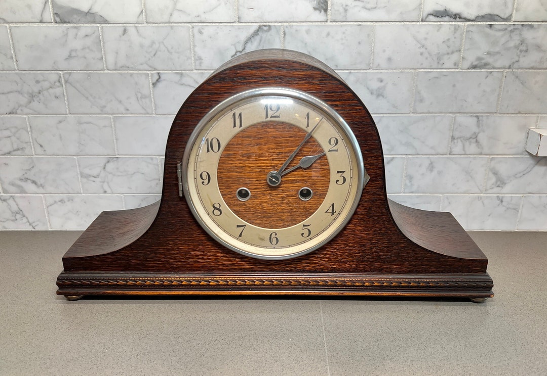 1920s Kienzle Chiming Mantle Clock Art Deco Germany, 8-day Big Bam ...