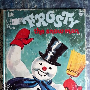 Frosty the Snowman Little Golden Book-1977 28th Printing-annie North ...