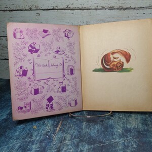 1947 Chip Chip Chipmunk Book-very Old Little Golden Book-childrens ...