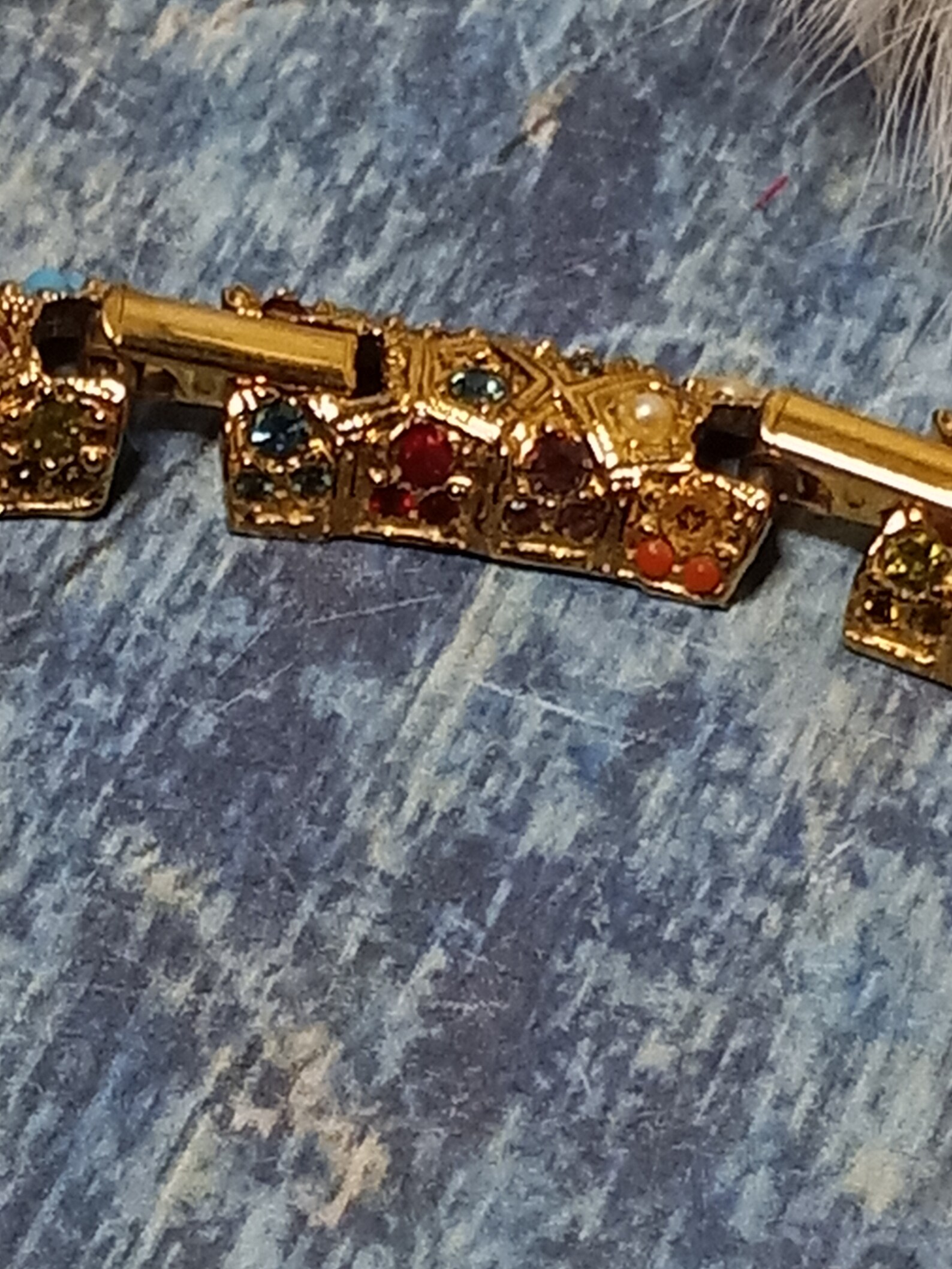 D'orlan Vintage Choker-necklace-buried Treasure Collection-22 K Gold ...