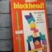 Vintage Saalfield Blockhead Toy-mid Century Play-colored Wood Blocks in ...