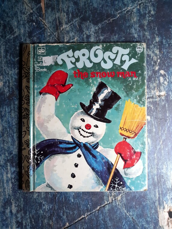 Frosty the Snowman Little Golden Book-1977 28th printing-Annie North ...