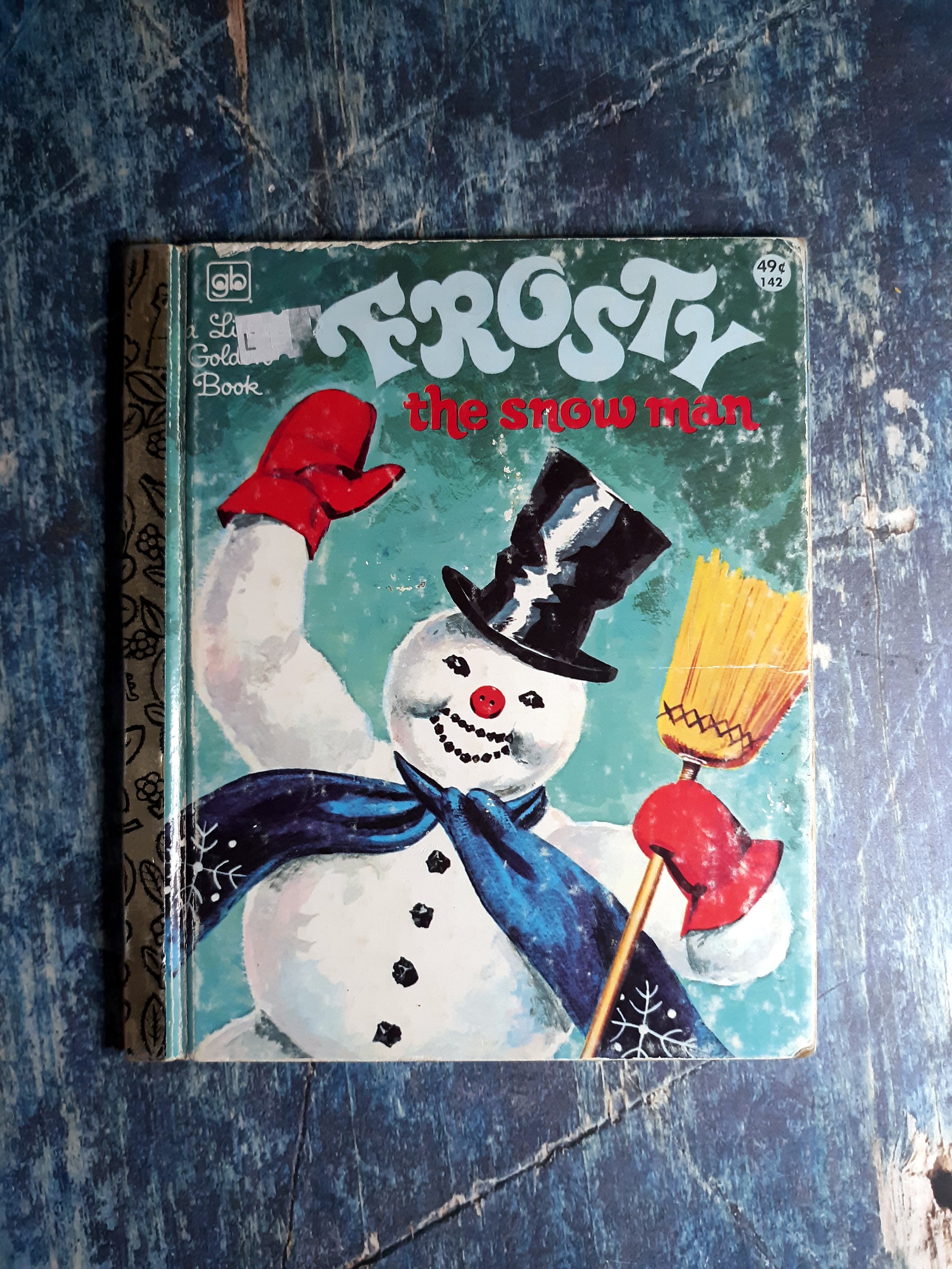 Frosty the Snowman Little Golden Book-1977 28th Printing-annie North ...