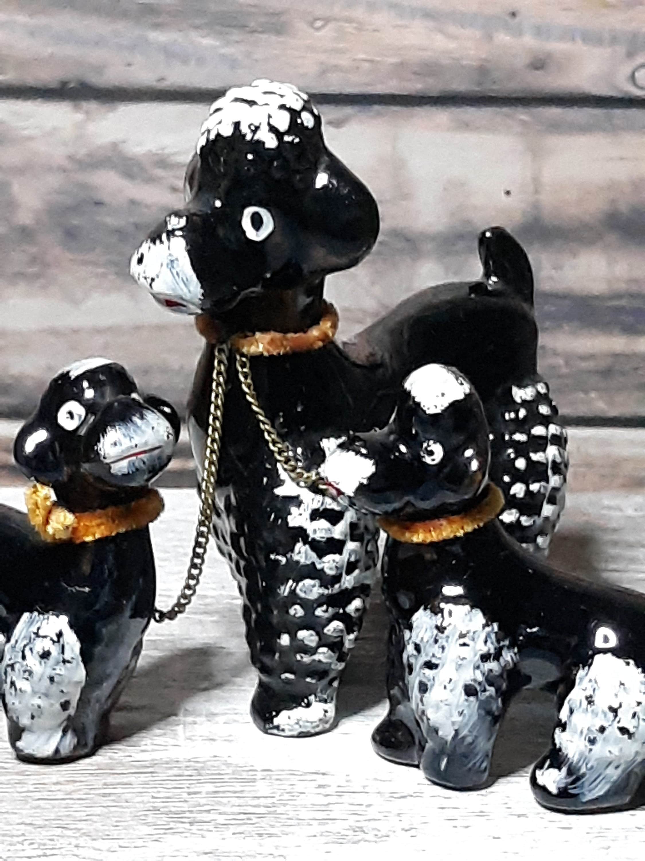 Collectibles Mid Century Collectible Figurines Kitsch Dogs Mom With 2 ...