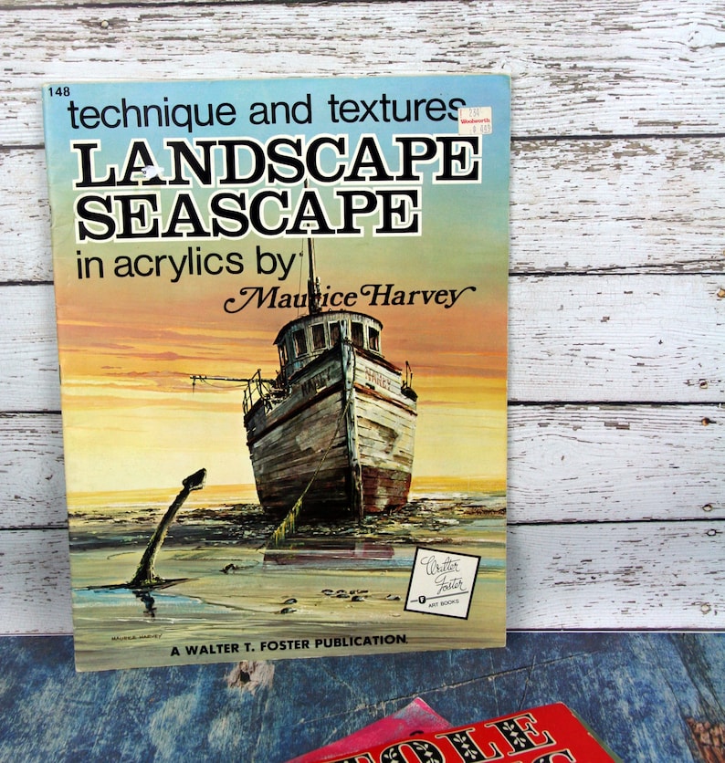 Vintage Walter Foster Art Instruction Books-learn to Paint - Etsy