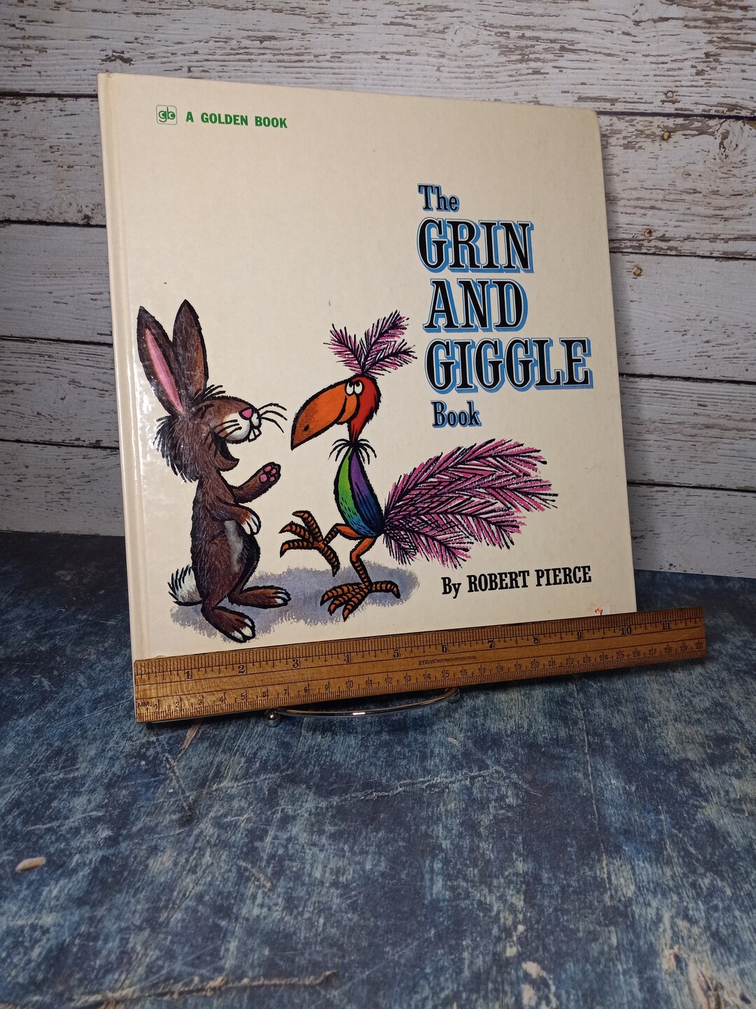 The Grin and Giggle Book-a Golden Book-large Hardcover by Robert Pierce ...