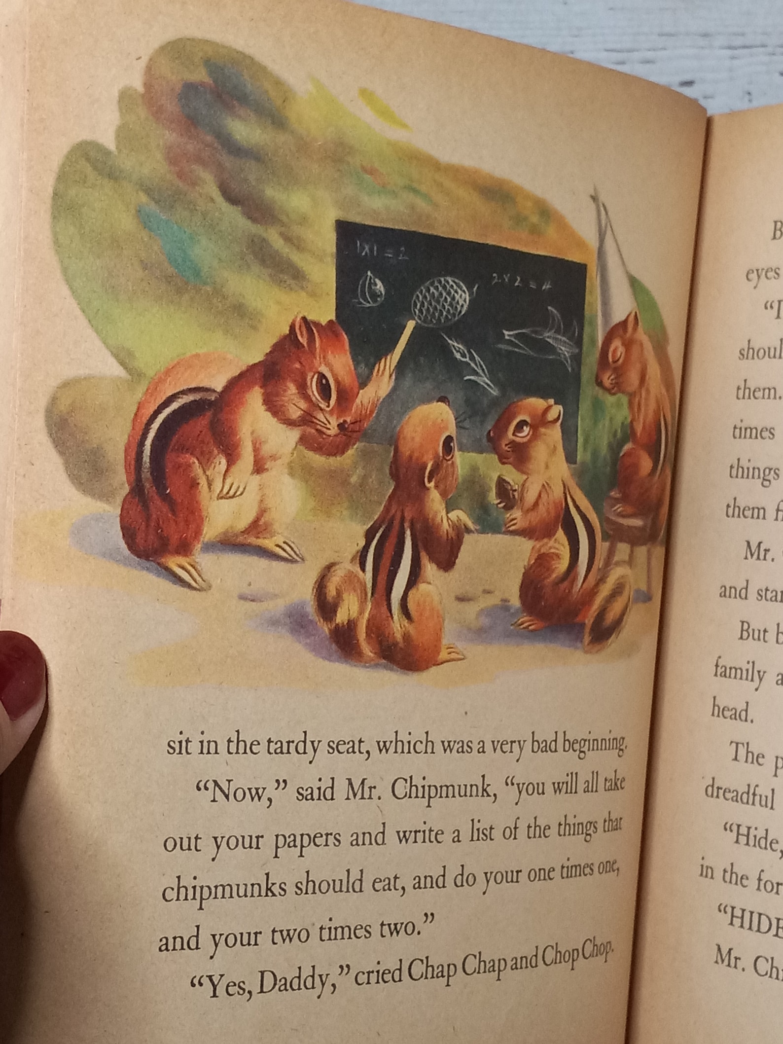 1947 Chip Chip Chipmunk Book-very Old Little Golden - Etsy
