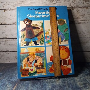 Rand Mcnally Book of Favorite Sleepytime Tales-1980 Edition-large ...
