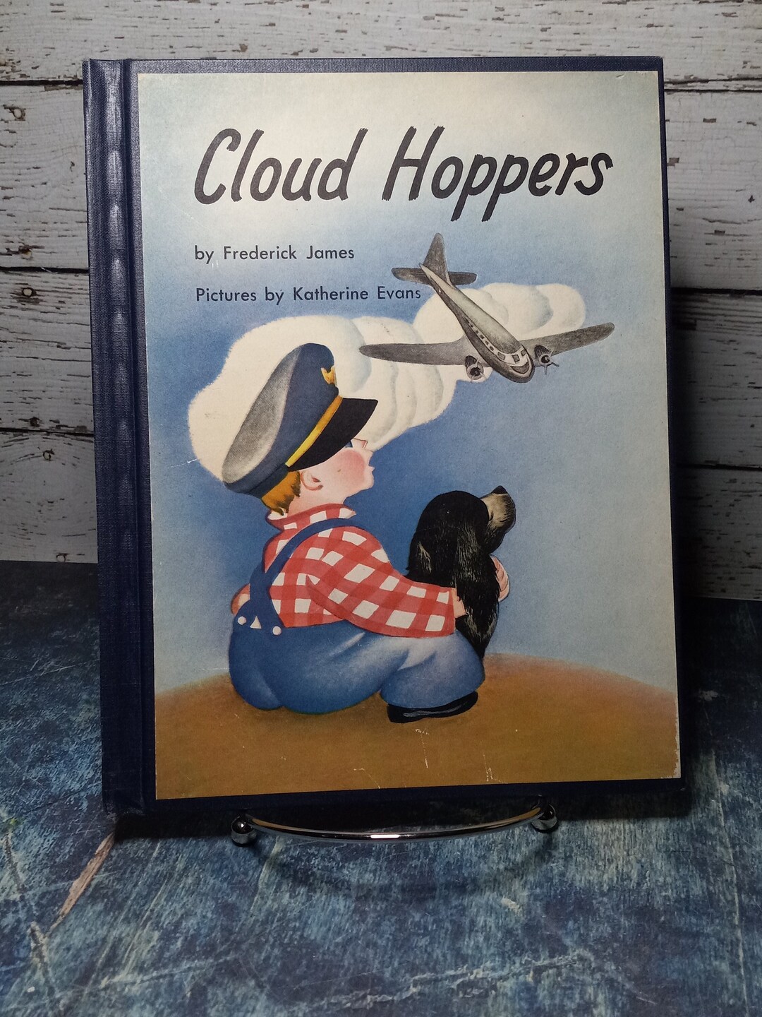 Cloud Hoppers Vintage Childrens Book-1949 Hardcover-frederick James-katherine Evans - Etsy