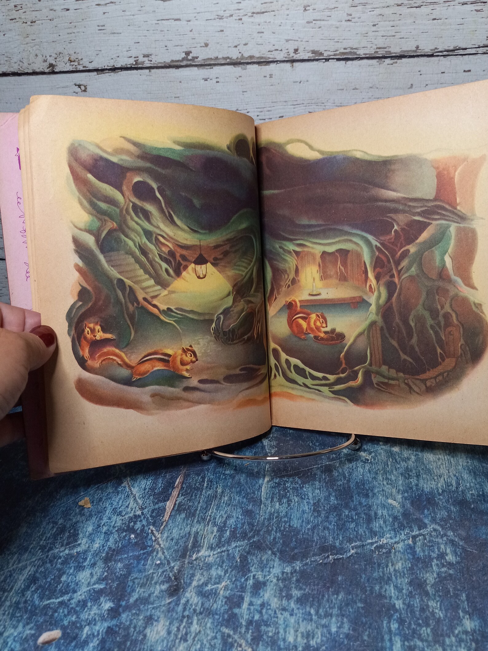 1947 Chip Chip Chipmunk Book-very Old Little Golden Book-childrens ...