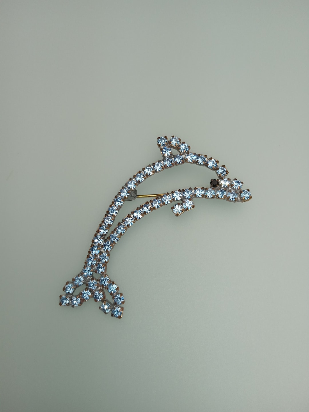 Dolphin - Brooch Made in Old Style Handmade Jewelry - Vintage Style ...