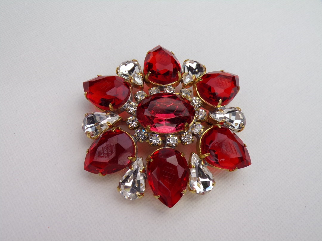 Beautiful Brooch Made in Old Style Handmade Jewelry - Vintage Style ...