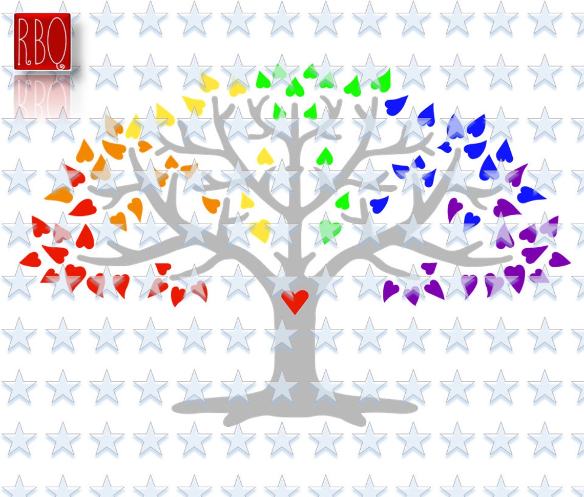 Plotterdatei Herzblatt Baum Ast Herzen Stamm Blätter - Etsy.de