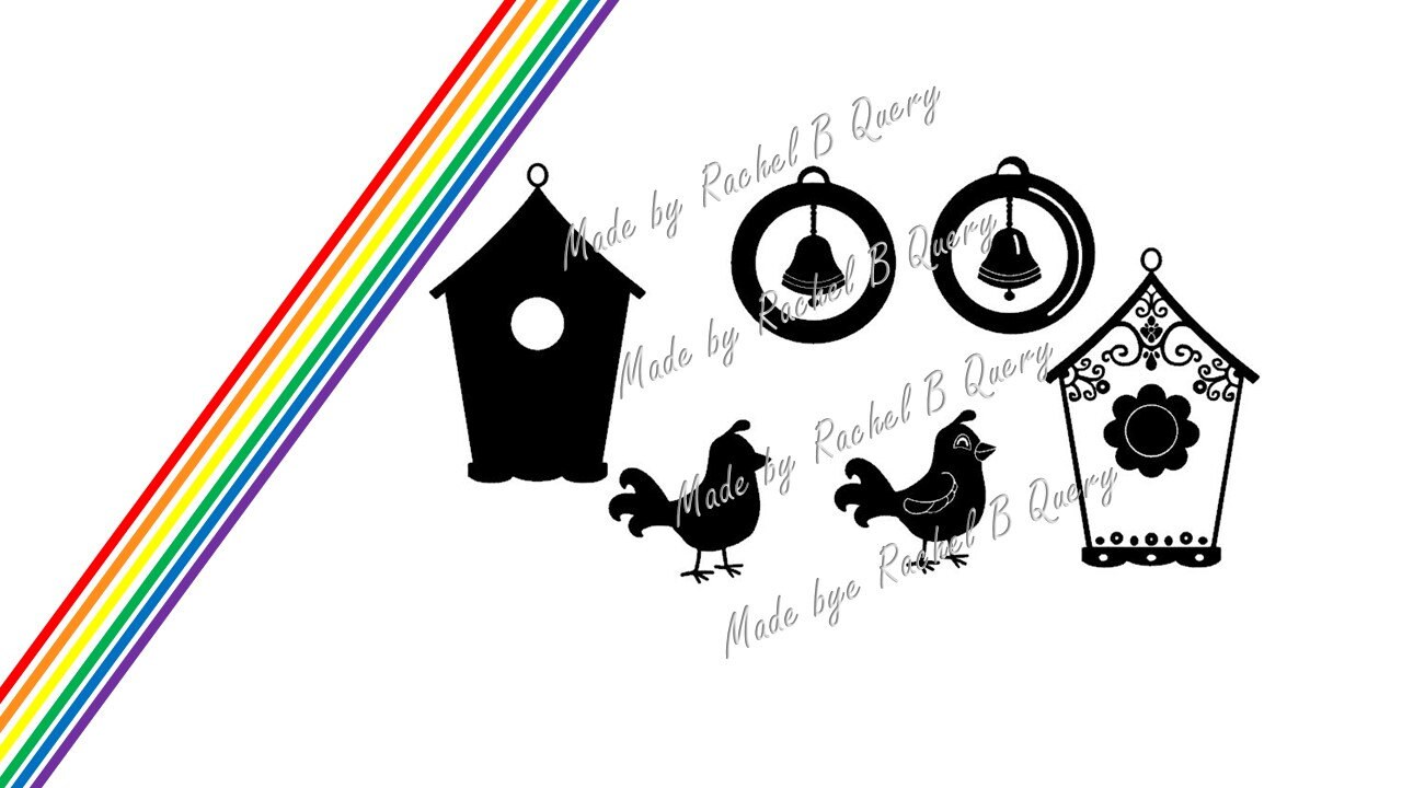 Plotterdatei Vogel Vogelhaus Vogelring Vogel glocke - Etsy Schweiz