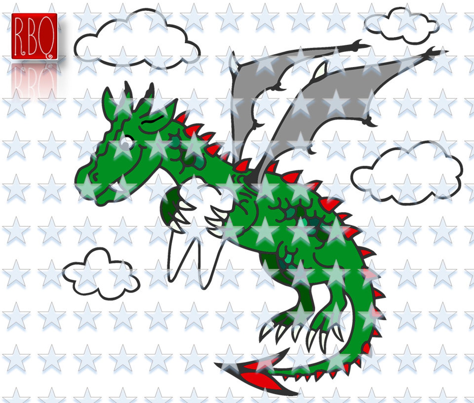 Plotterdatei Drachen Zahnfee Drachen mit Zahn fliegender - Etsy Österreich