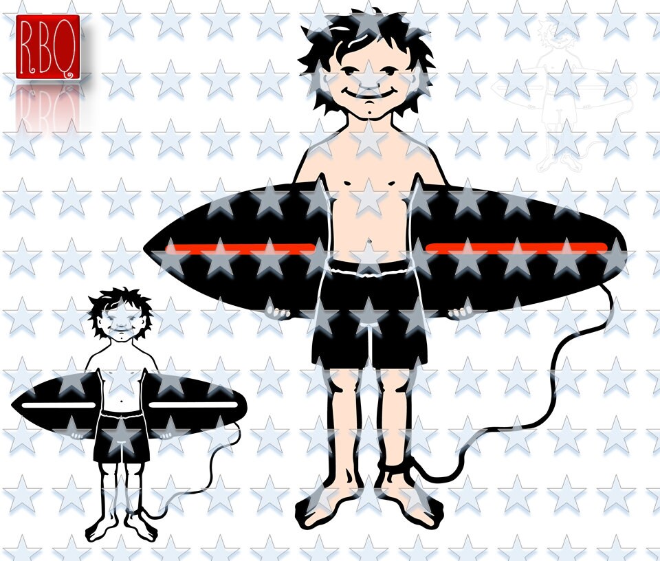 Plotterdatei Surfer Strand Junge Strand Spass Beach boy | Etsy