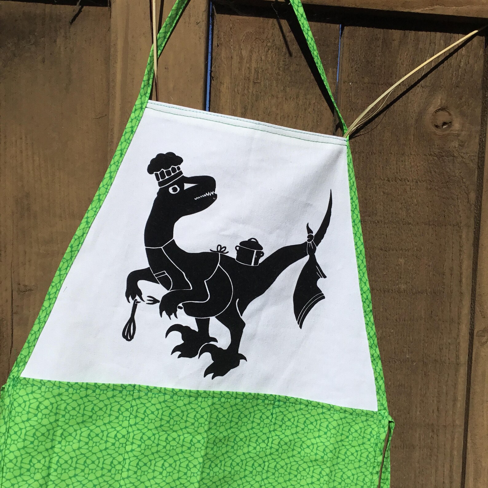 Velociraptor Cook Chef Dinosaur Dino Cooking Turkey Raptor - Etsy