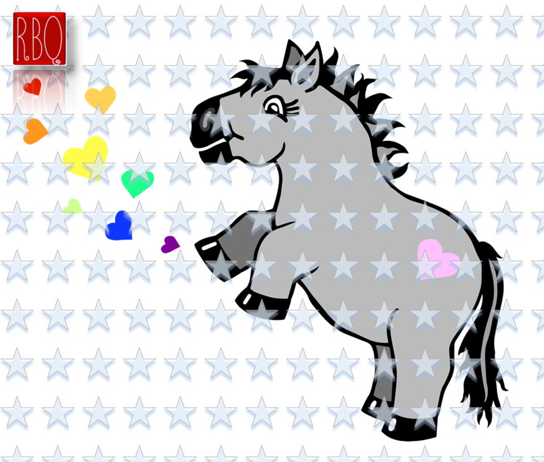 Pony With Heart, Cute Horse, Horse Design, Pony, Adorable Horse ...