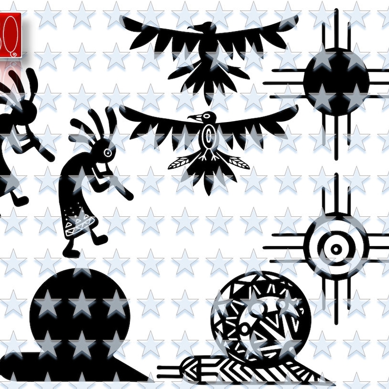 Kokopelli Pattern - Etsy