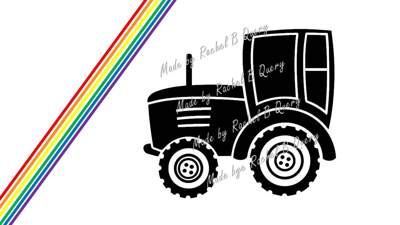 Plotterdatei Traktor Bauernhof Traktor Trekker fahren - Etsy Schweiz