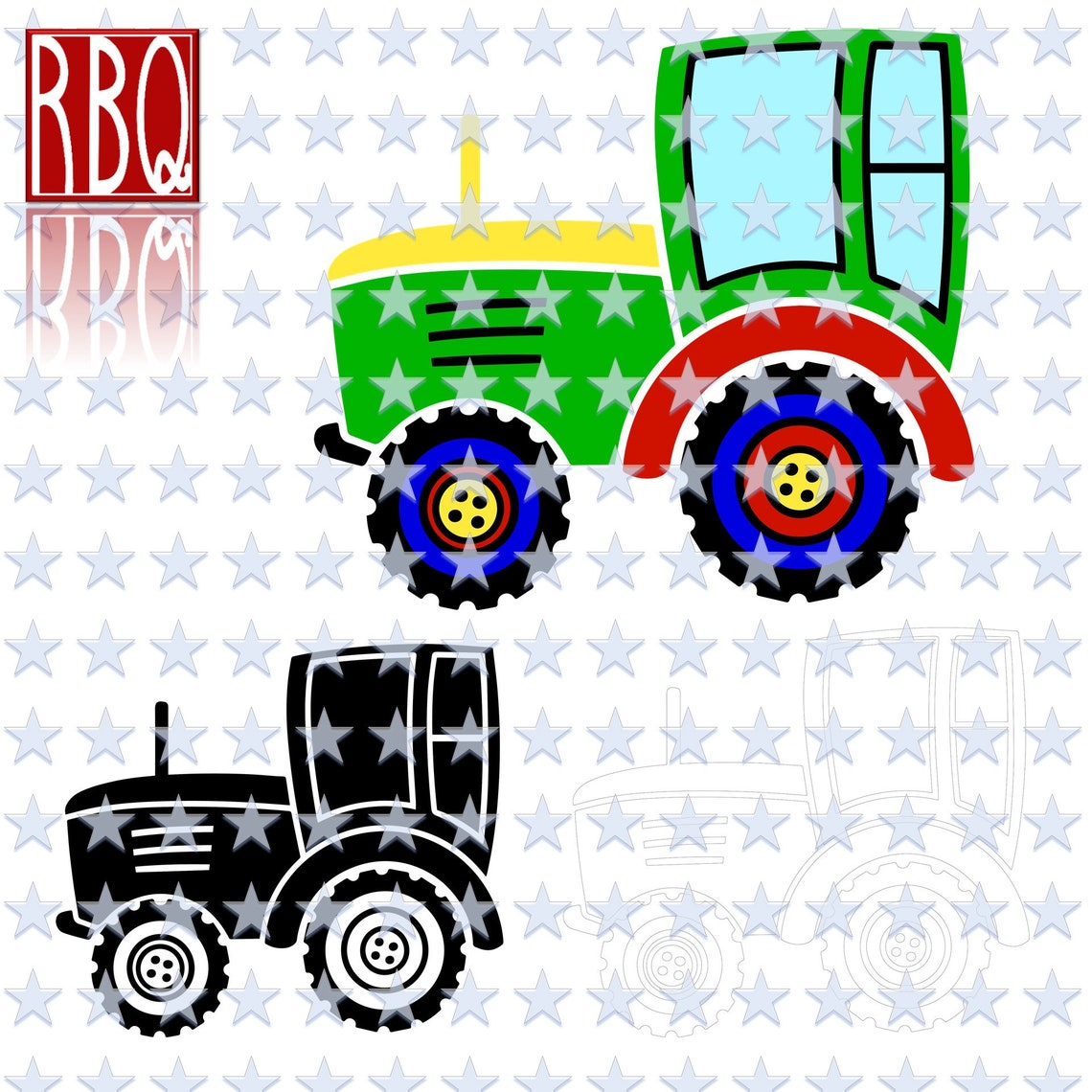 Plotterdatei Traktor Bauernhof Traktor Trekker fahren - Etsy Schweiz