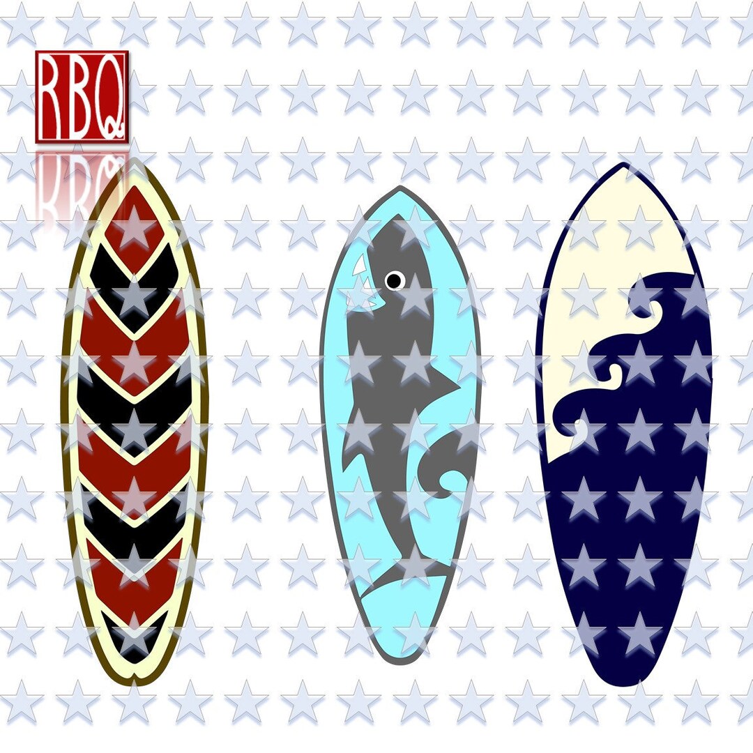 Surfboard Shark, Board Wave, Surfboard Chevron, Surfboard Clipart ...