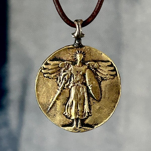 Angel Medallion - Etsy