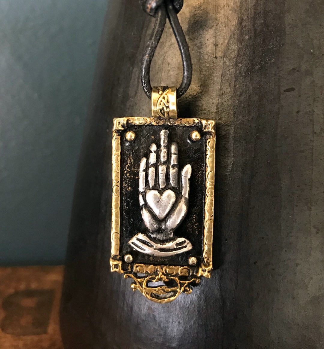 Hand of Compassion Pendant - Etsy