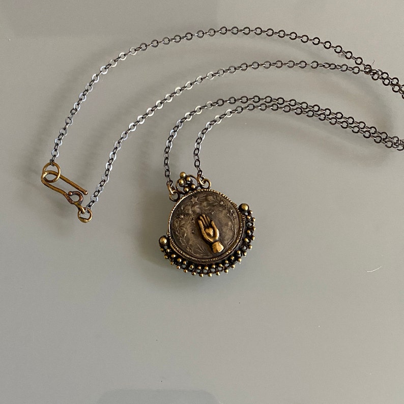 Hand of Compassion Pendant - Etsy