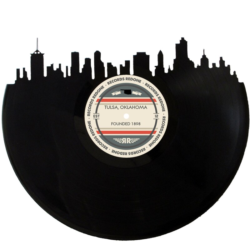 Tulsa Skyline - Etsy