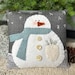 NEW! PDF * WOODLAND Snowman * #402 - Pillow Pattern Small - Winter ...