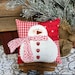 PDF* SNOWMAN VALENTINE* #247 - Small Pillow Pattern - Winter Digital ...