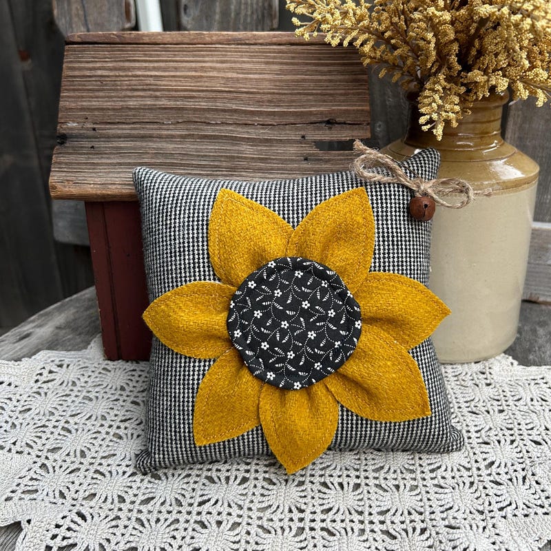 Sunflower Pillows - Etsy