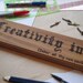 Creativity in Progress | Wooden Warning Sign - Etsy