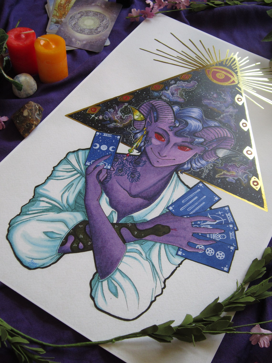 Critical Role S2 11x17 Foil Print mollymauk's - Etsy