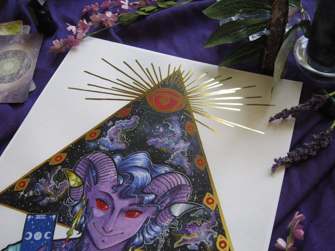 Critical Role S2 11x17 Foil Print - "mollymauk's Message" - Etsy
