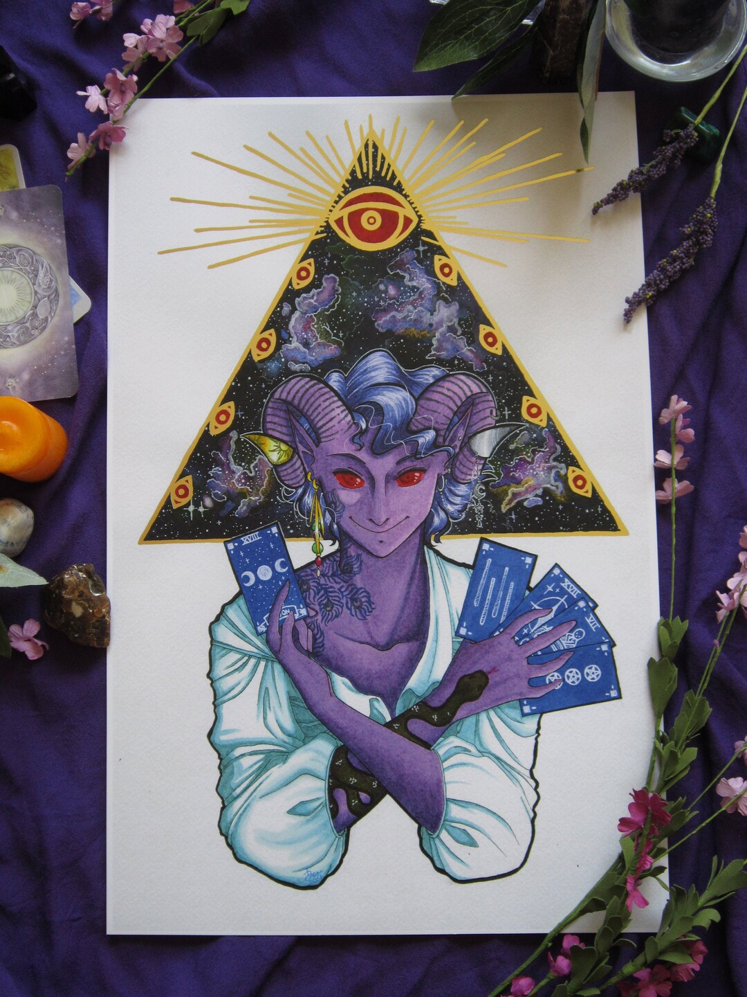 Critical Role S2 11x17 Foil Print - "mollymauk's Message" - Etsy