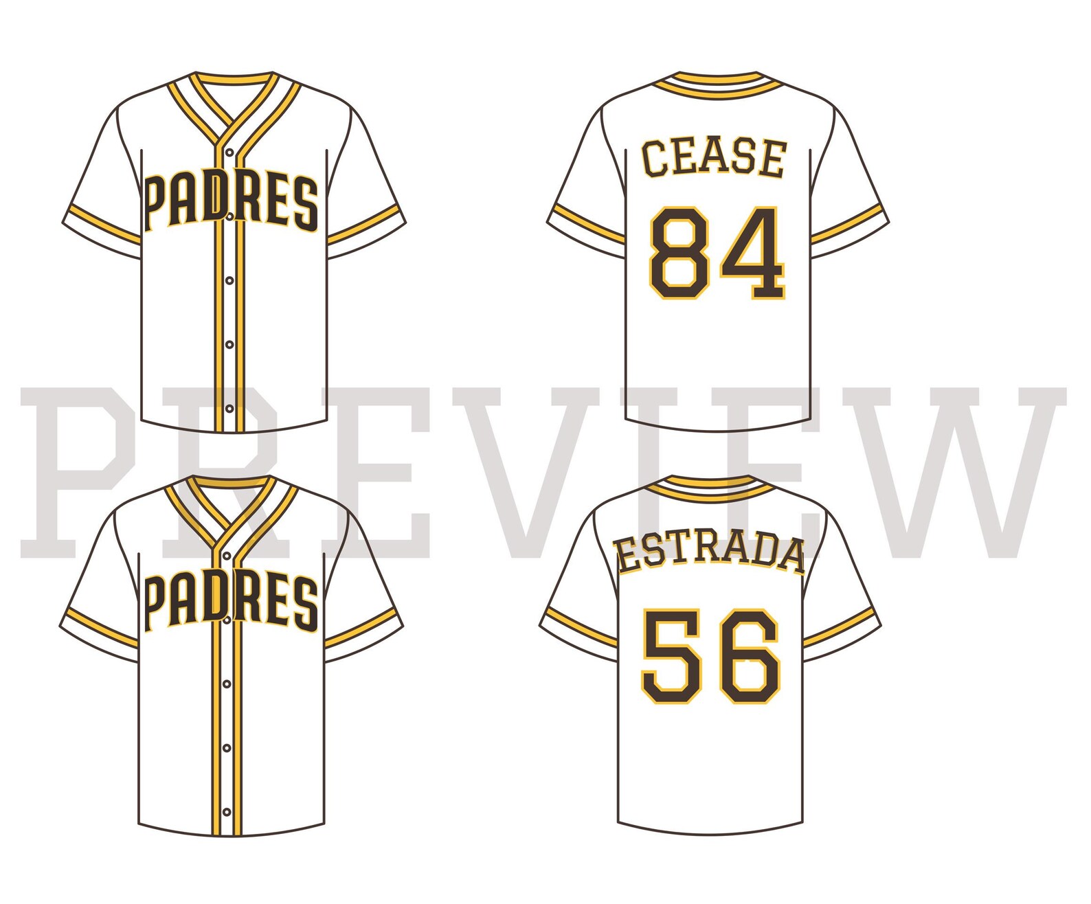 San Diego PADRES Cupcake Toppers 2025- DIGITAL DOWNLOAD - Etsy
