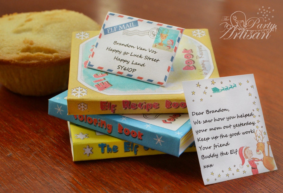 Elf Miniature Book Set - Etsy