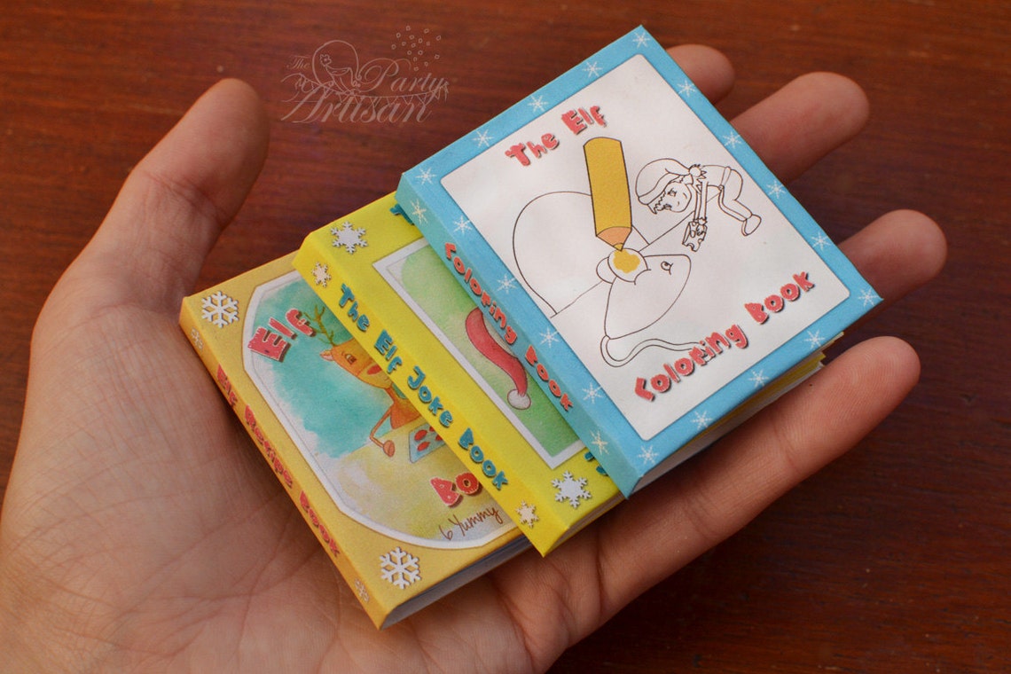 Elf Miniature Book Set | Etsy