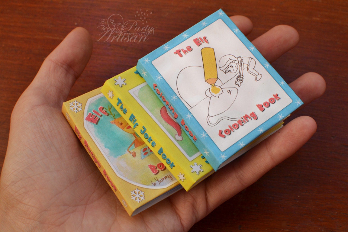 Mini Elf Joke Book - Etsy