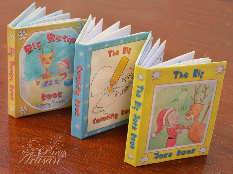 Elf Miniature Book Set - Etsy