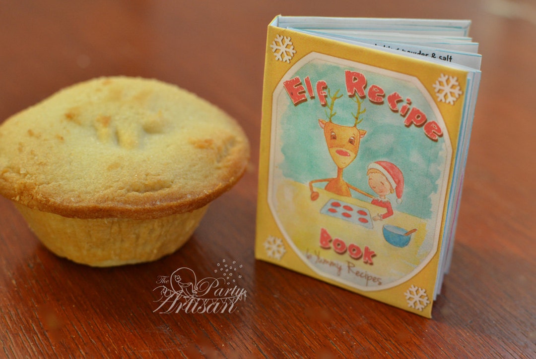 Elf Miniature Recipe Book! - Etsy